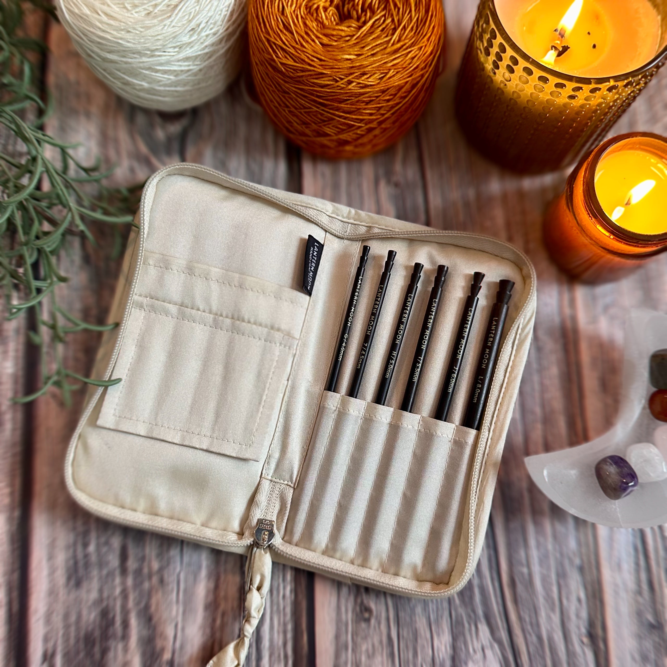 Lantern Moon Radiance Single Ended Crochet Hook Set – Velvet Bramble